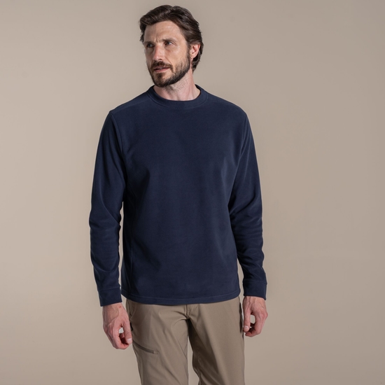 Men's Corey Crew Neck - Blue Navy | Craghoppers