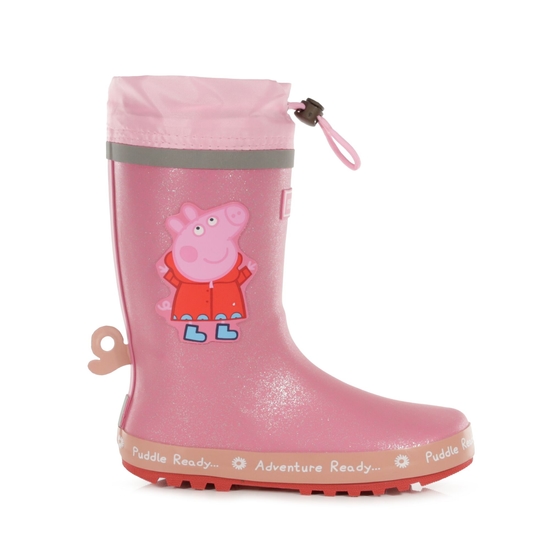 Peppa Pig Puddle Wellies - Peppa Pink | Regatta UK