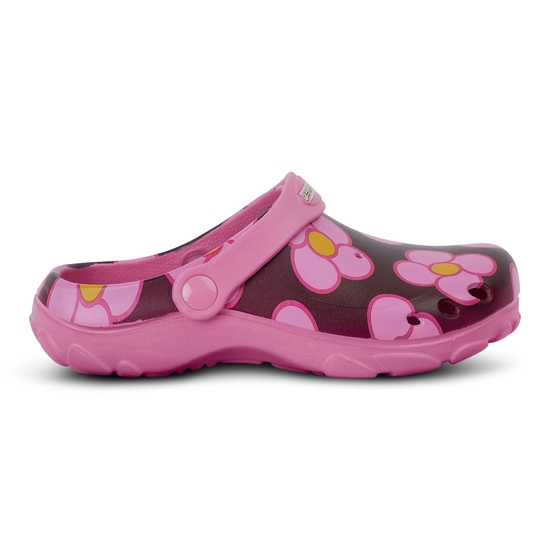 Kids' Orla Kiely Clog - Spinning Flower Morello | Regatta