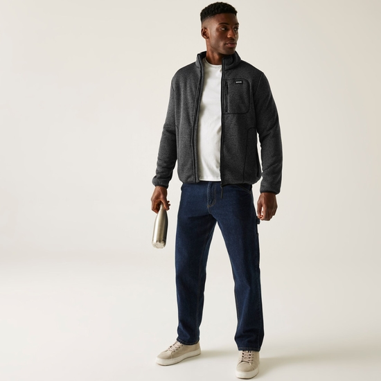 Men's Barlee Full Zip Fleece - Black | Regatta