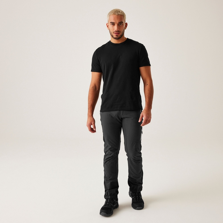 Men's Mountain Walking Trousers - Ash Black | Regatta UK Men's Mountain Walking Trousers - Ash Black | Regatta UK