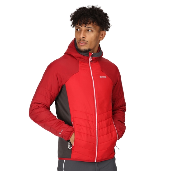 Men's Trutton Softshell Hooded Jacket - Chinese Red Dark Red | Regatta ROW