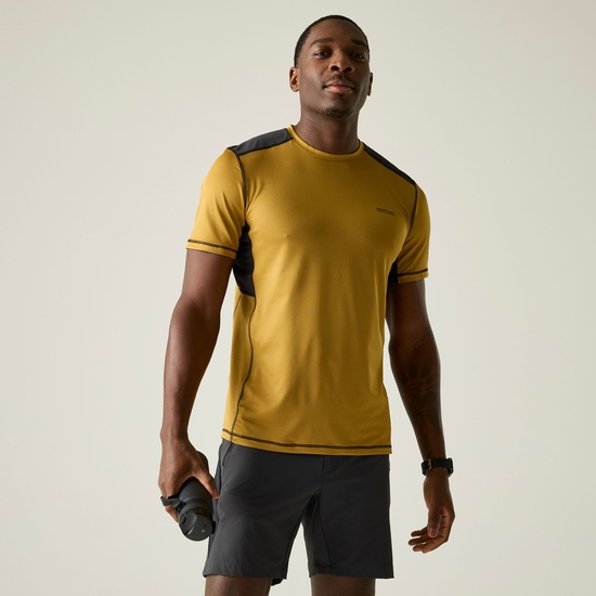 Men's Virda T-Shirt - Wood Brown Black | Regatta