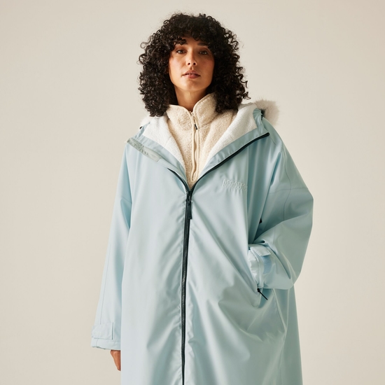 Adult Waterproof Changing Robe - Blue | Regatta