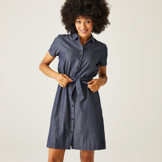Women's Rema Shirt Dress - Chambray | Regatta