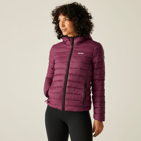 Women's Hooded Marizion Baffled Jacket - Dark Pimento | Regatta