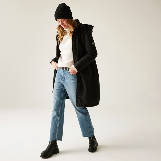 Women's Yannta Waterproof Insulated Jacket - Black | Regatta