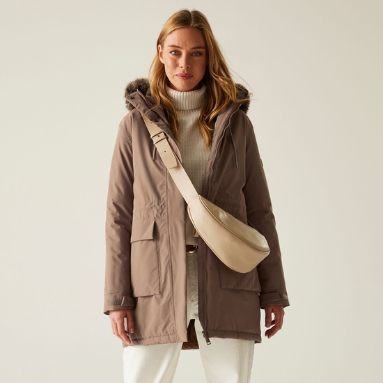 Women's Sabinka Waterproof Insulated Jacket - Brown | Regatta