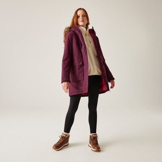Women's Sabinka Waterproof Insulated Jacket - Burgundy | Regatta