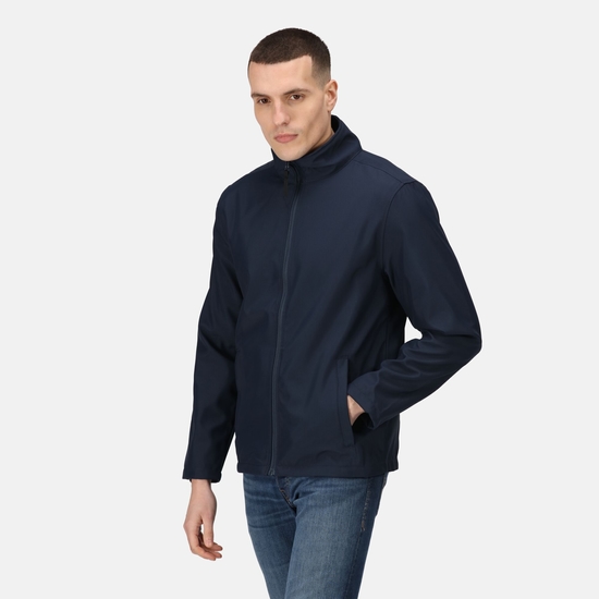 Men's Classic Printable Lightweight Softshell Jacket - Navy | Regatta